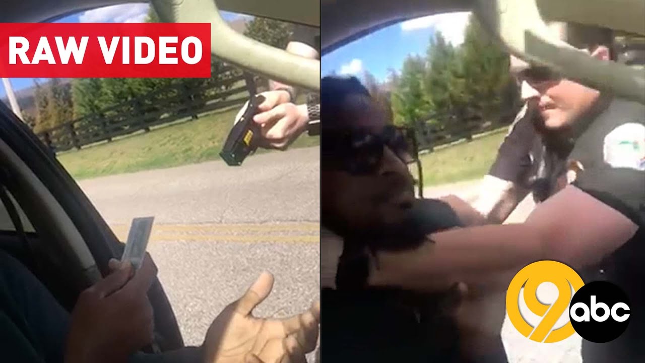 Traffic stop gone wrong, Delane Gordon; Raw Video - YouTube