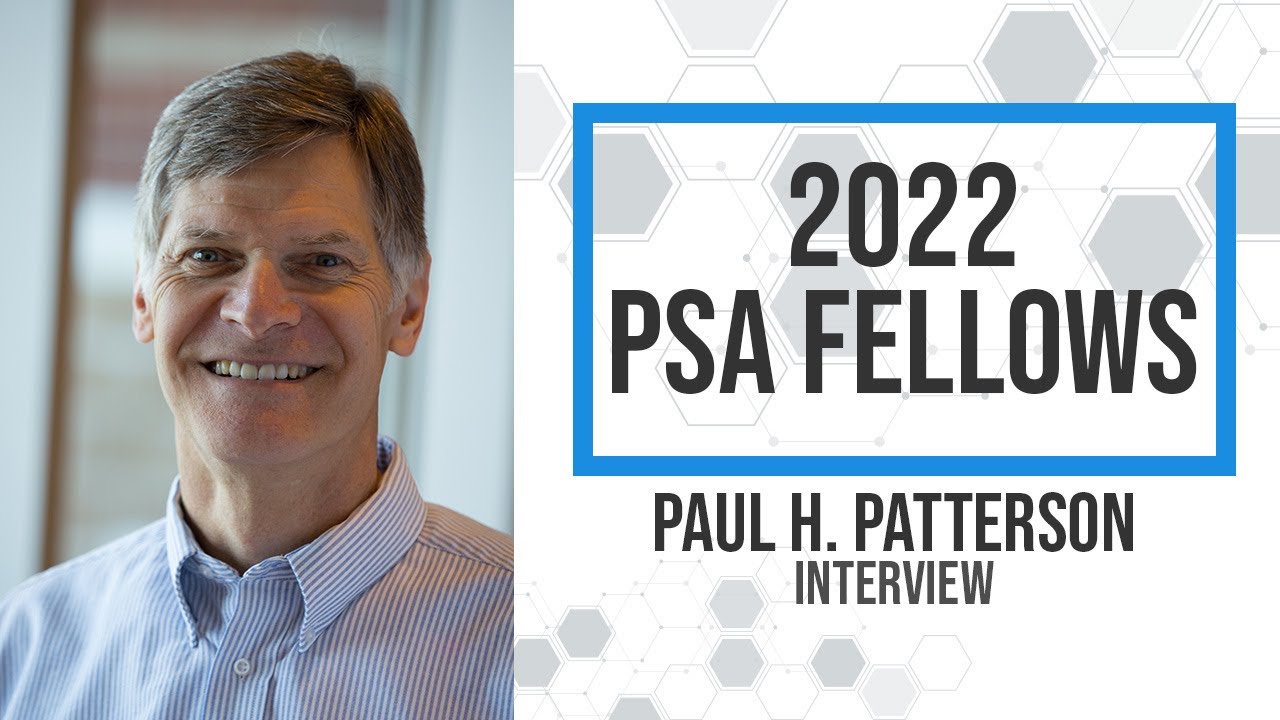 2022 PSA Fellow Video Biography: Paul H. Patterson - YouTube