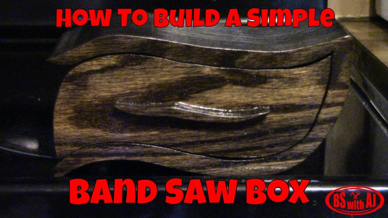 How to build a simple band saw box!! - YouTube