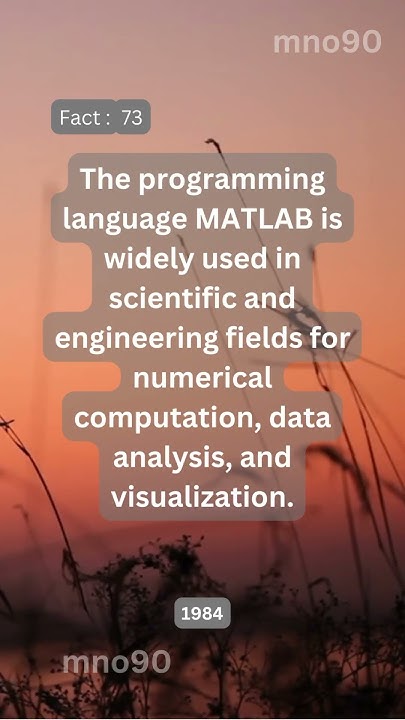 Matlab Shorts Coding Programming Matlab Matlabtutorials Matlabsimulation Tech Facts 