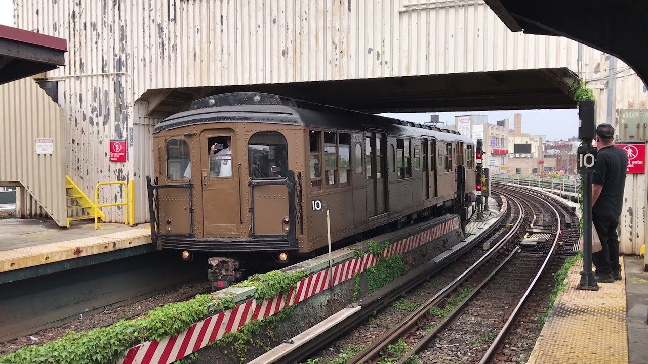 NYC Subway Nostalgia HD 60fps: Riding BMT AB Standards From Kings ...