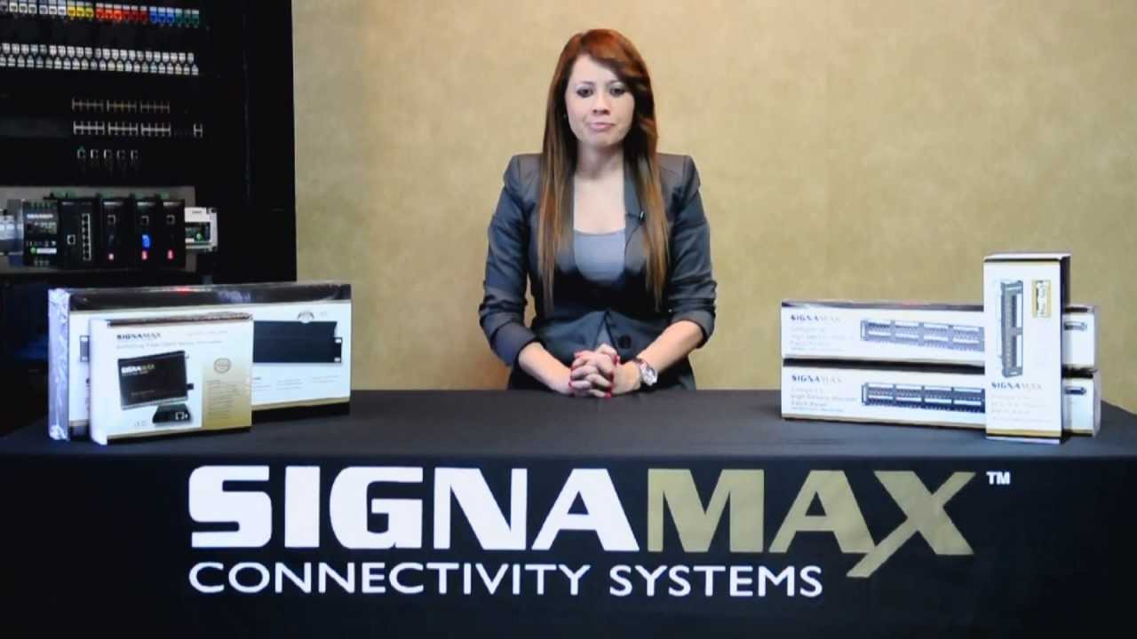 Signamax Wall-Mount Equipment Cabinets - YouTube