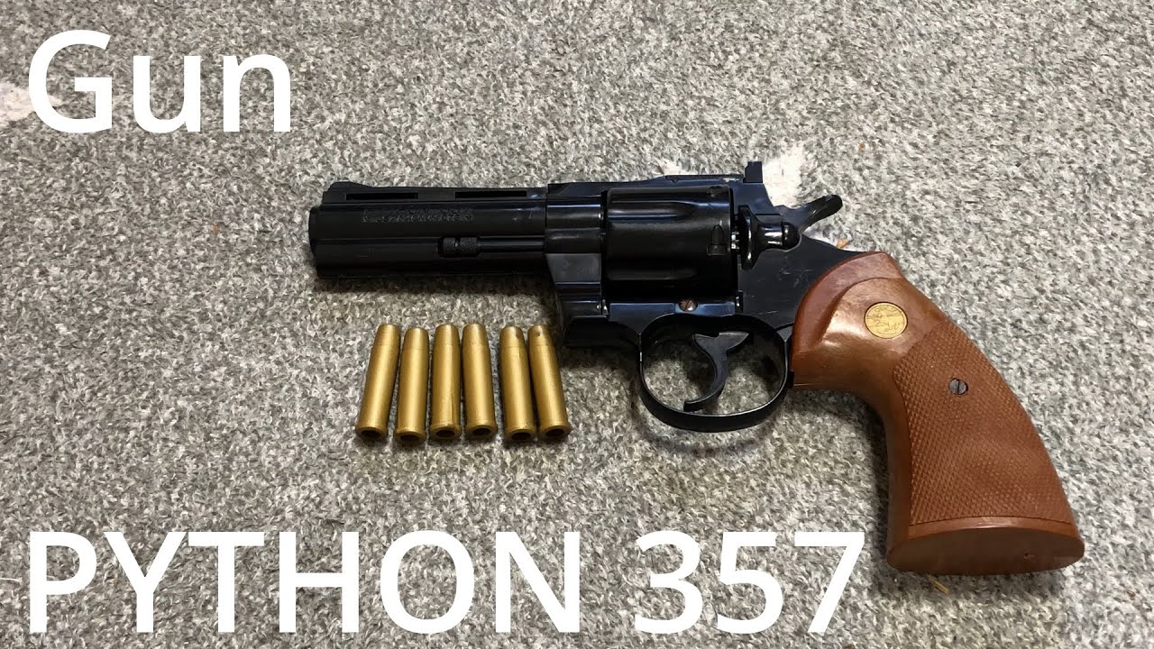 【プラモデル】Colt PYTHON 357 - YouTube