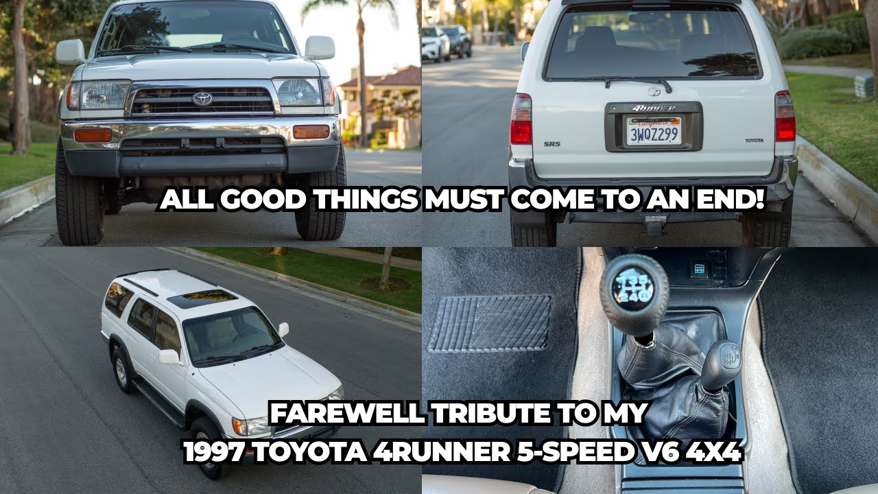 I Am Selling My 1997 Toyota 4Runner 5-Speed Manual, V6, 4x4 on Bring A ...