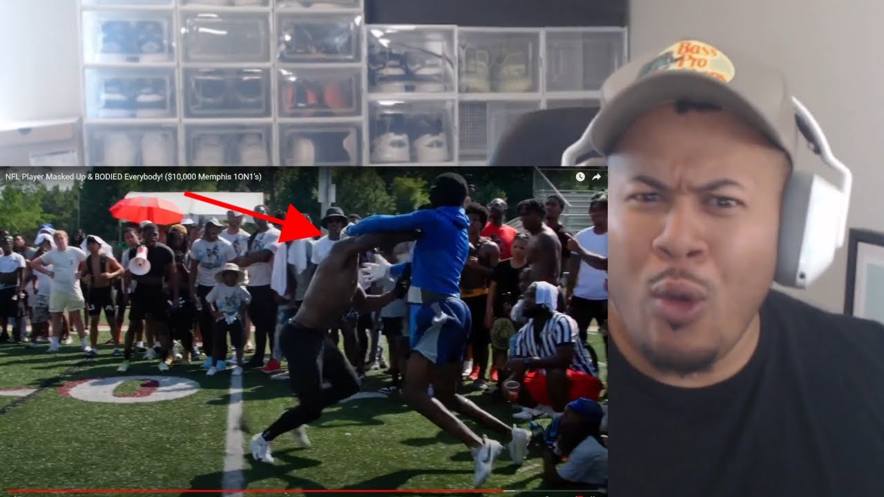 NFL Player Destroying Competition & GETS PHYSICAL! ($10,000 Memphis ...