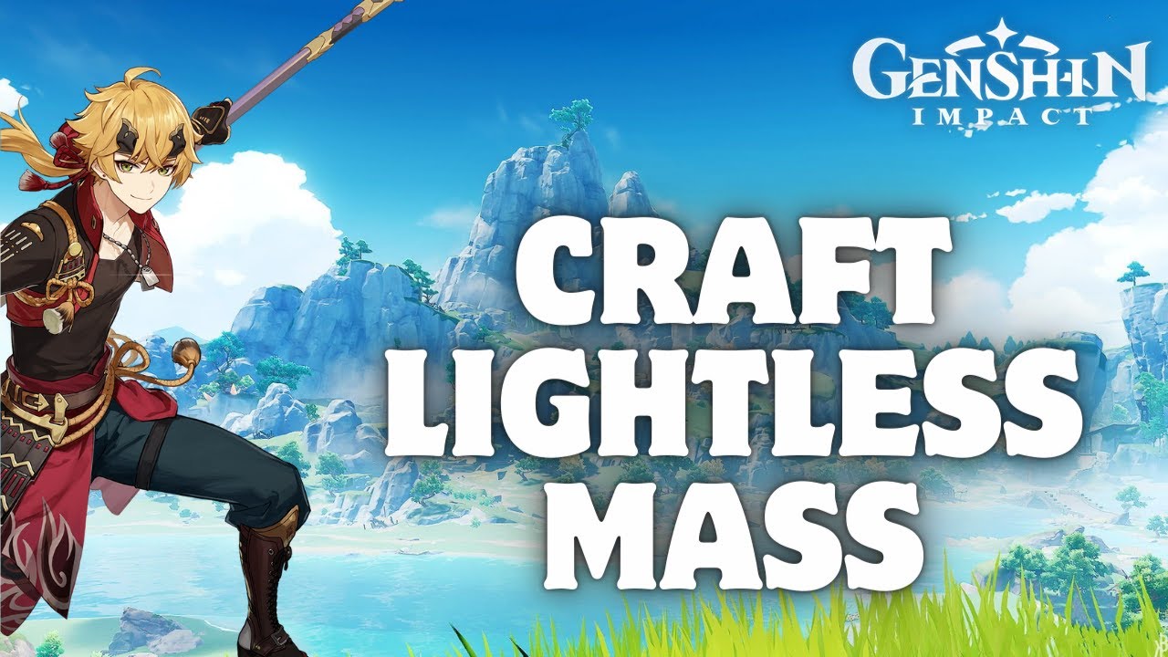 How to Craft Lightless Mass in Genshin Impact 2024? - YouTube