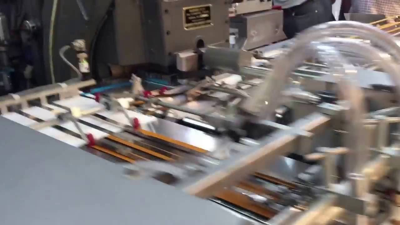Intaglio Printing on a High Speed 7X11 Die Stamping Press at Drupa 2016 ...