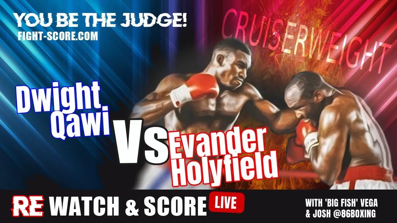 Re-Watch & Score: Dwight Qawi vs Evander Holyfield - YouTube