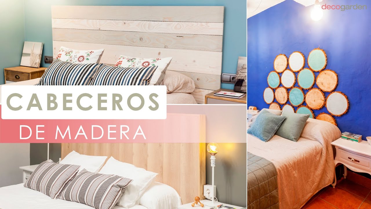 5 CABECEROS de MADERA ¡Modernos y elegantes! - ¿Os atrevéis con estos ...