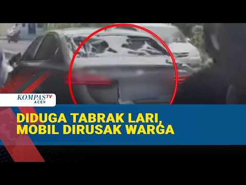 Kronologi Mobil Mewah Dirusak Massa di Kebon Jeruk Usai Diduga Tabrak Lari Ojol