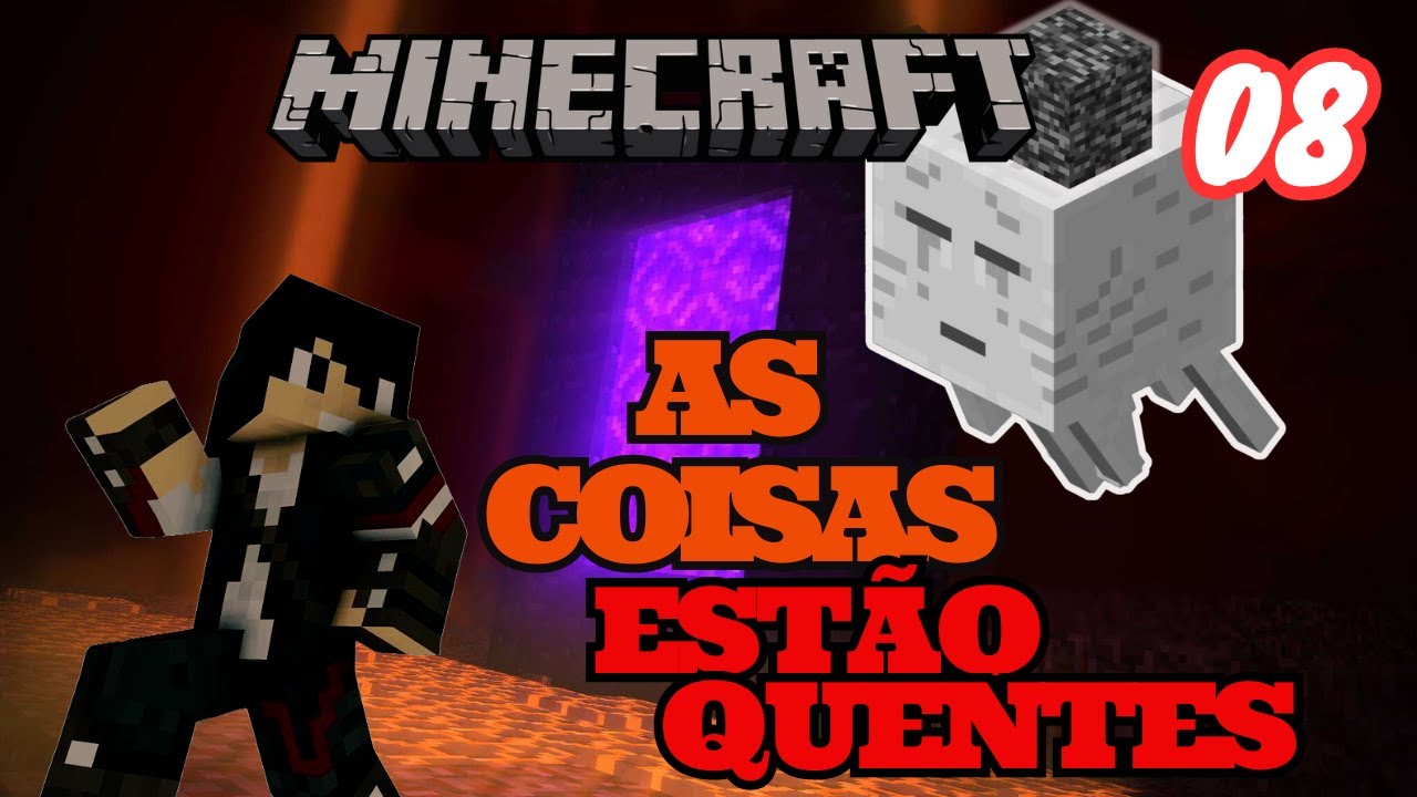 Minecraft Bedrock Episódio 08 - Onde achar os FUNGOS DO NETHER - YouTube