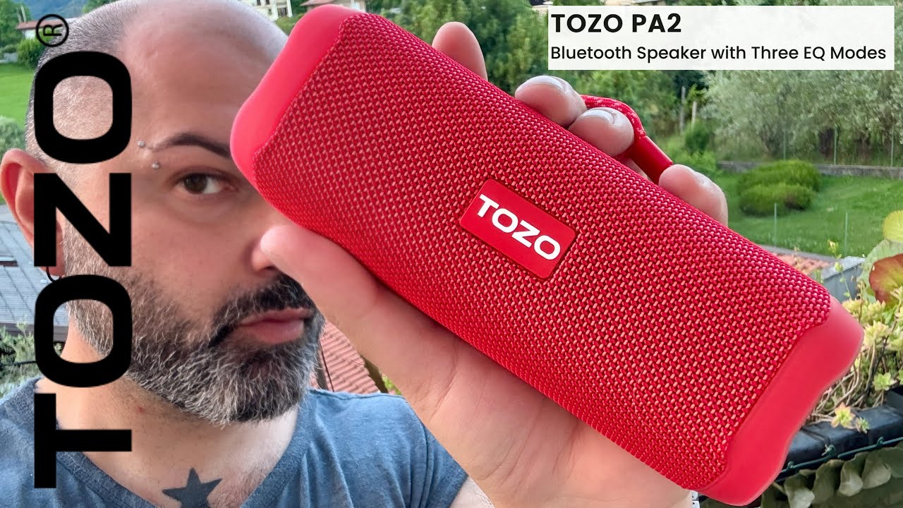 TOZO PA2 - The Best Bluetooth Speaker with Three EQ Modes ( Red Edition ...