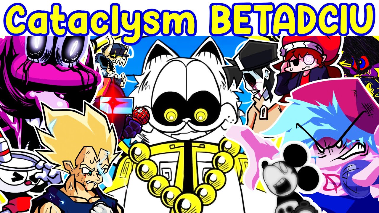 FNF: CATACLYSM But Everyone Sings It (BETADCIU/Gorefield V2) - YouTube
