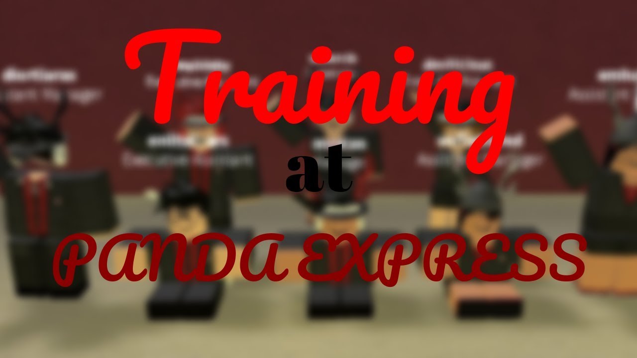 Training at Panda Express! ft. mvstxn! - YouTube