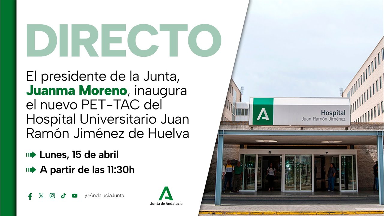 Inauguración del nuevo PET-TAC del Hospital Juan Ramón Jiménez de ...