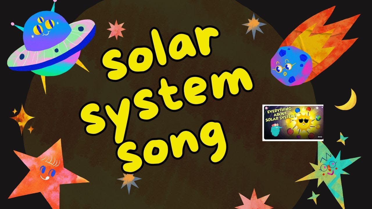 The Solar System Song | Toddler songs | Kids songs |Preschool learning ...