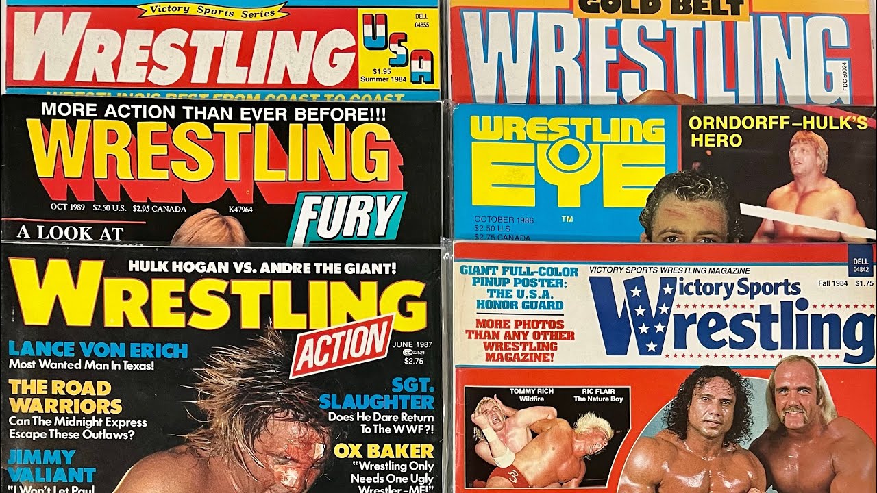 80’s Wrestling magazines lesser known publications Part 2 - YouTube