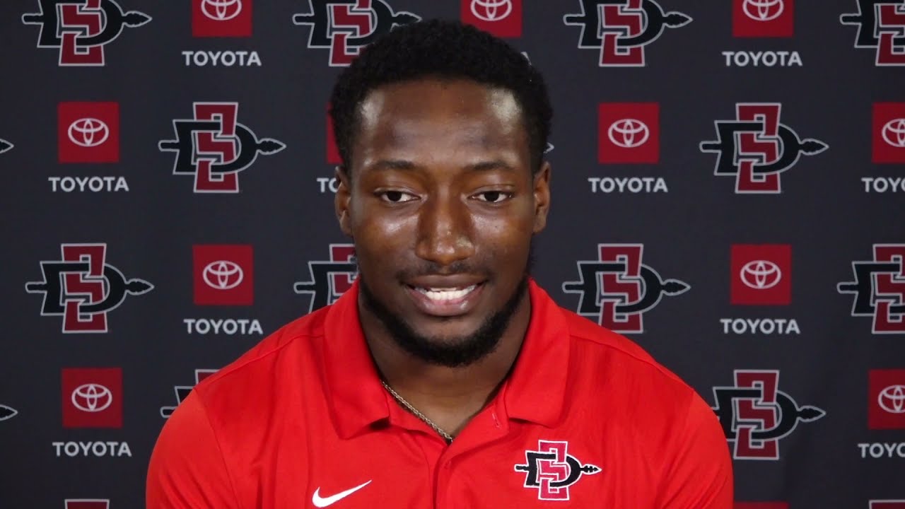 SDSU FOOTBALL: DANIEL BELLINGER & CEDARIOUS BARFIELD - AZTECS-UTAH ...