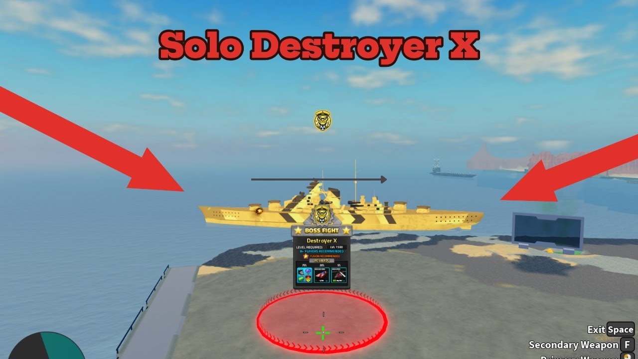 Solo Destroyer X Military Tycoon - YouTube