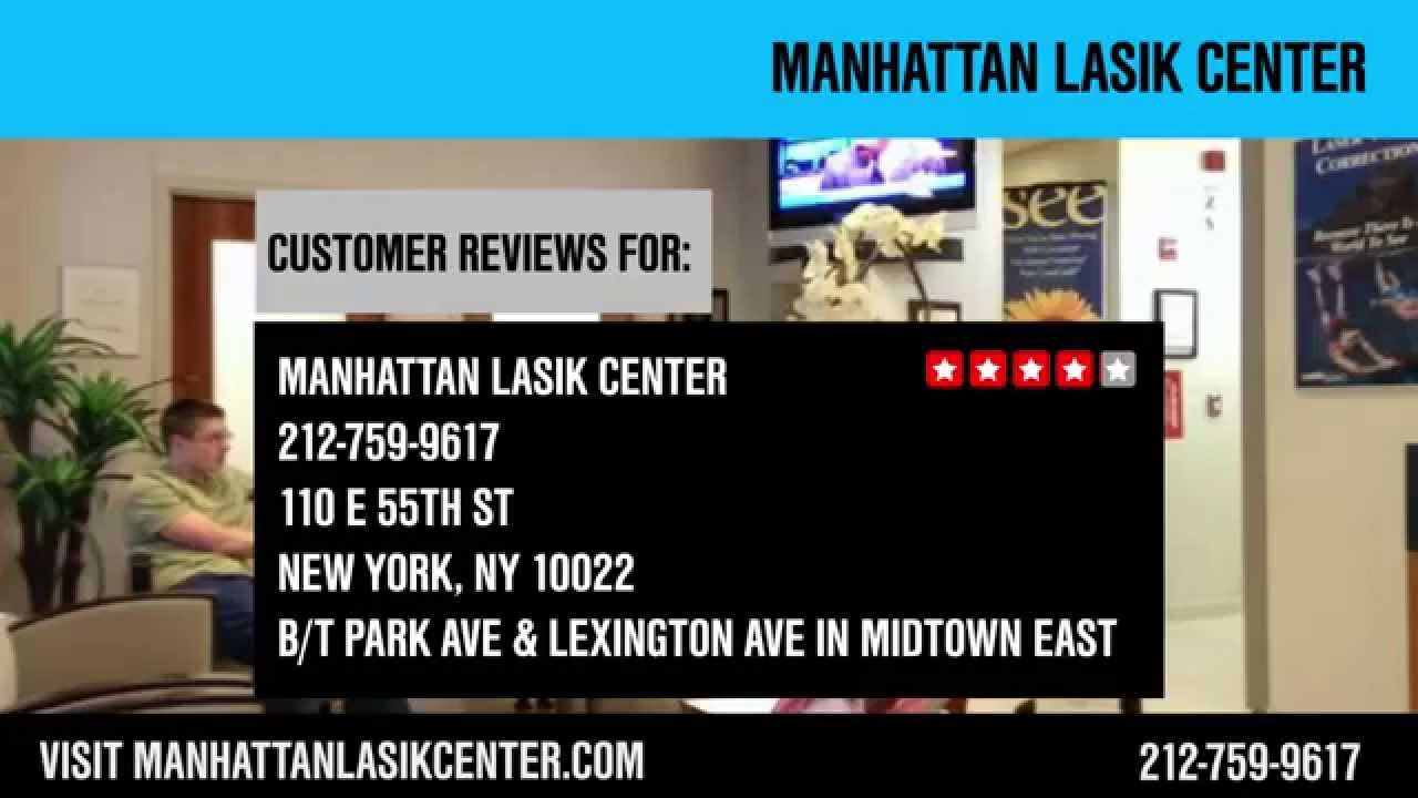 Manhattan Lasik Center -REVIEWS- NYC LASIK Surgery Clinic Reviews - YouTube