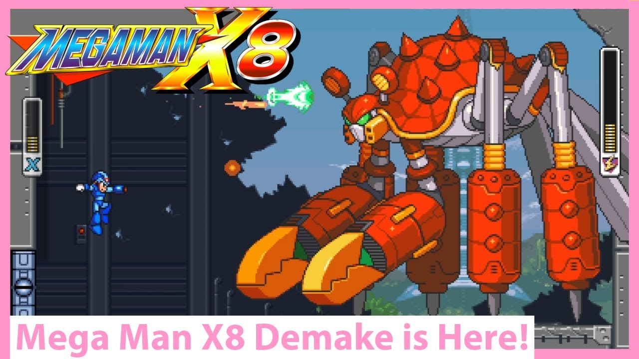 A "New" Mega Man Game! Mega Man X8 Demake is Out! And It's INCREDIBLE ...