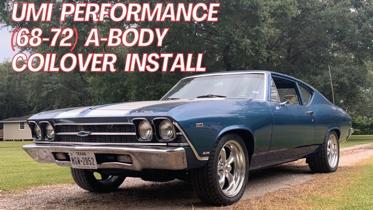 UMI Performance Front/Rear Coilover Conversion for 1968-1972 Chevelle/A ...