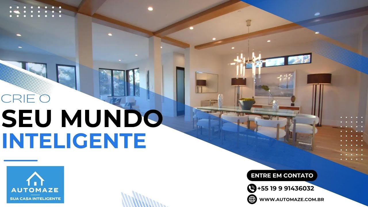 Como é uma casa automatizada? - YouTube