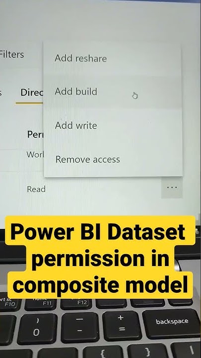 Power BI Dataset permission in composite model by taik18 - YouTube