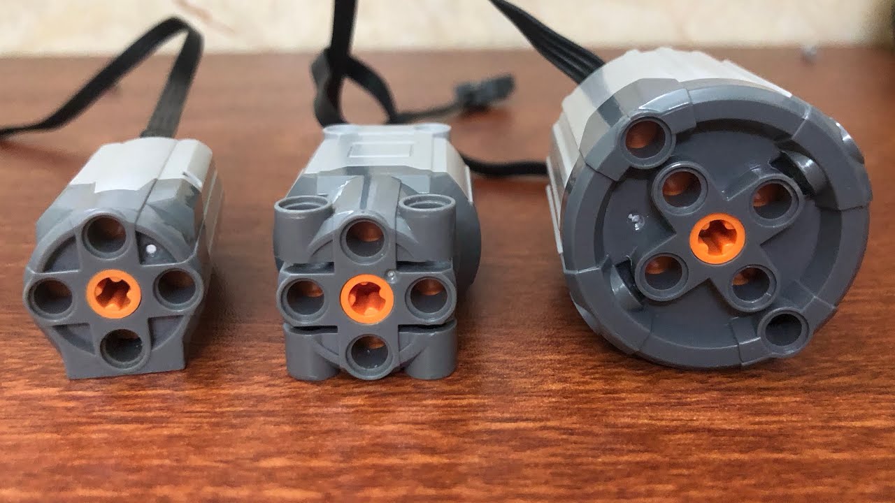 Lego Motor Comparison: M vs L vs XL - YouTube