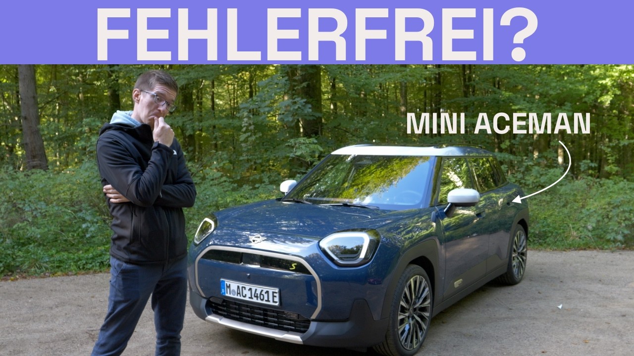 🔋 MINI Aceman SE: der perfekte Elektro-Kleinwagen...zumindest zum Basis ...