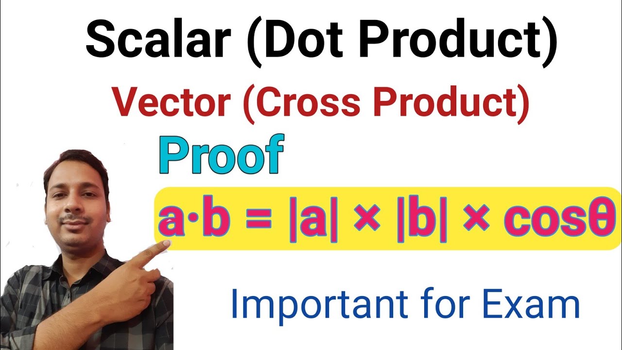 Dot Product Of Two Vectors Proof Of Dot Product Formula Cross Dot Product Of Two Vectors Proof Of Dot Product Formula Cross