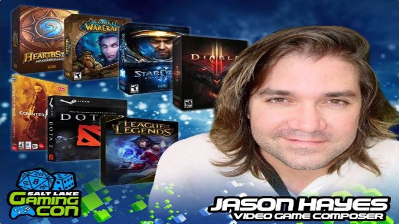 2017 Salt Lake Gamers Con | Jason Hayes Panel - Music Composer - YouTube