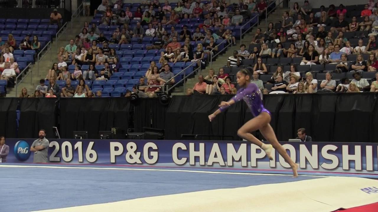 Sloane Blakely - Floor Exercise - 2016 P&G Gymnastics Championships ...