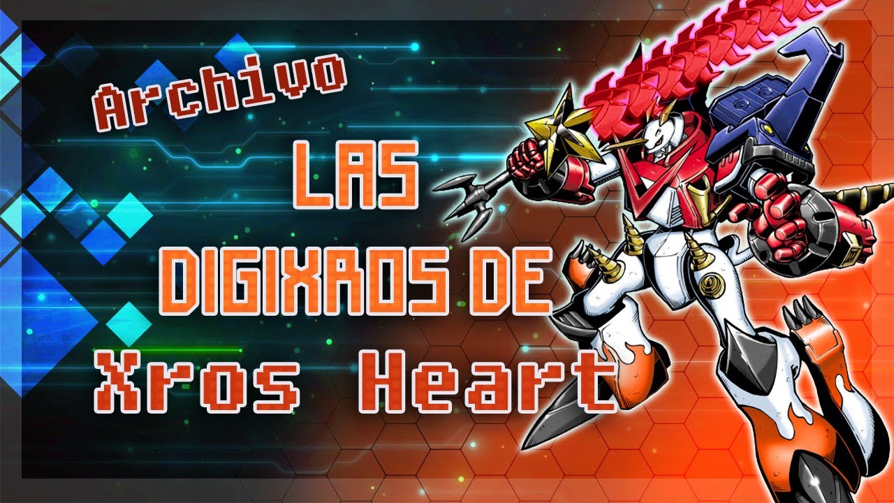 TODAS las DigiXros de Xros Heart - YouTube