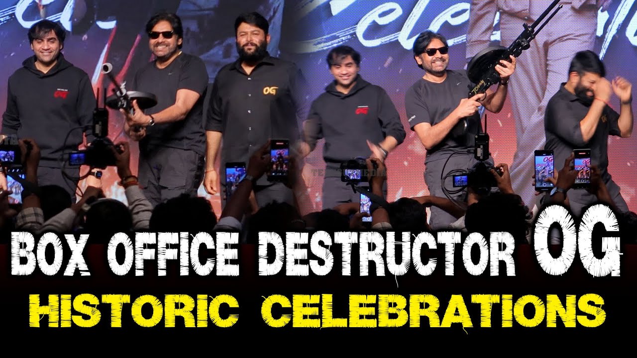 Power Star Pawan Kalyan, BOX OFFICE DESTRUCTOR ‘OG’ - HISTORIC ...