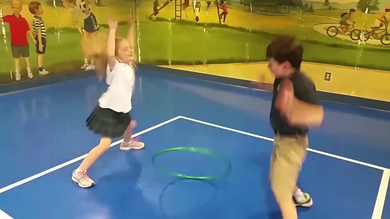 Partner Hula Hoop Timer - 1st Grade - YouTube