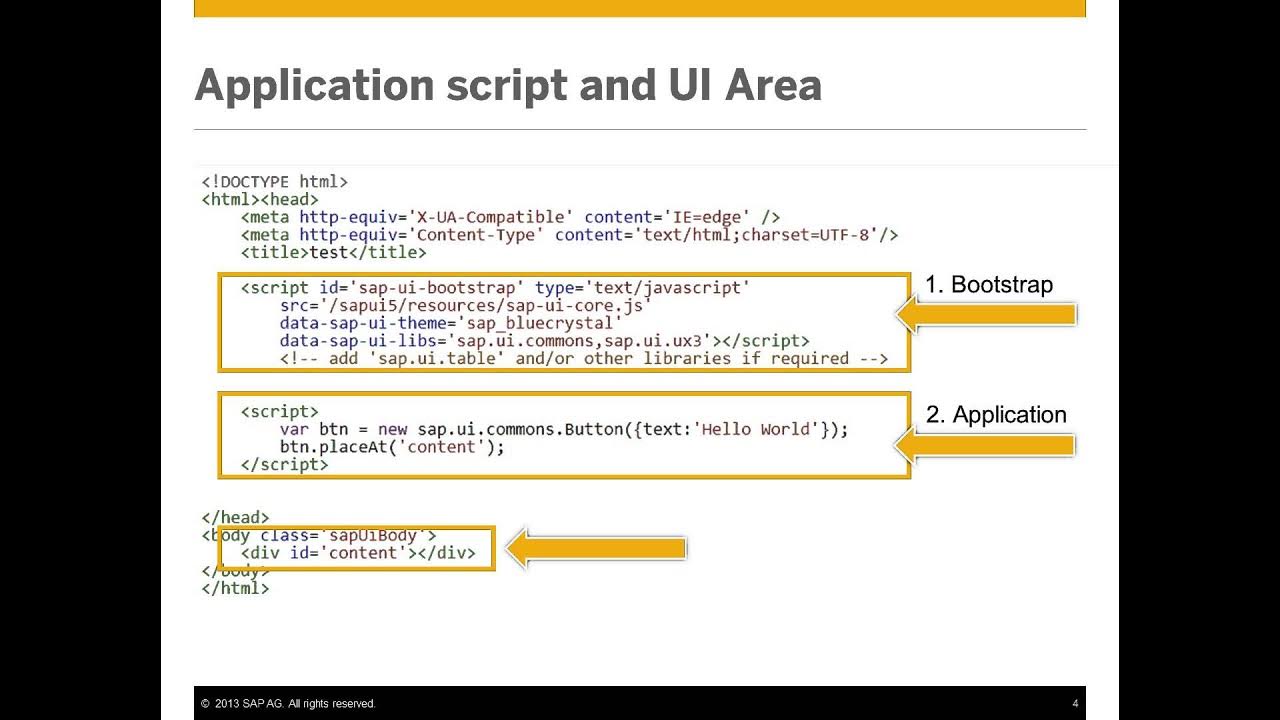 Introduction to UI5 - Basic Applications 1 - YouTube