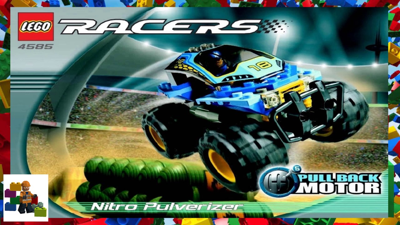 LEGO instructions - Racers - Drome Racers - 4585 - Nitro Pulverizer ...