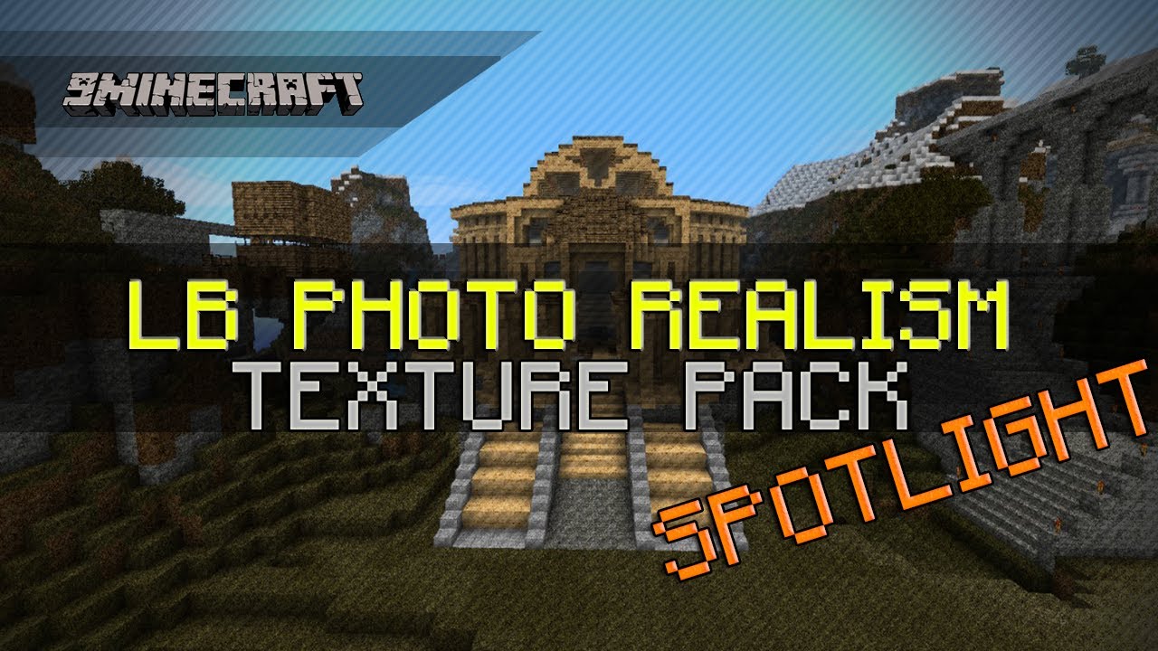 Minecraft: Texture Pack Spotlight - LB Photo Realism - YouTube