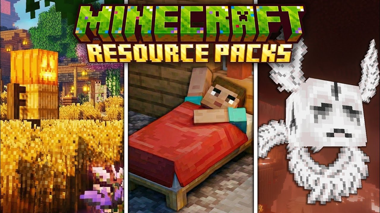 TOP 10 Resouce Pack tốt nhất để nâng cấp Minecraft (1.21+) - YouTube