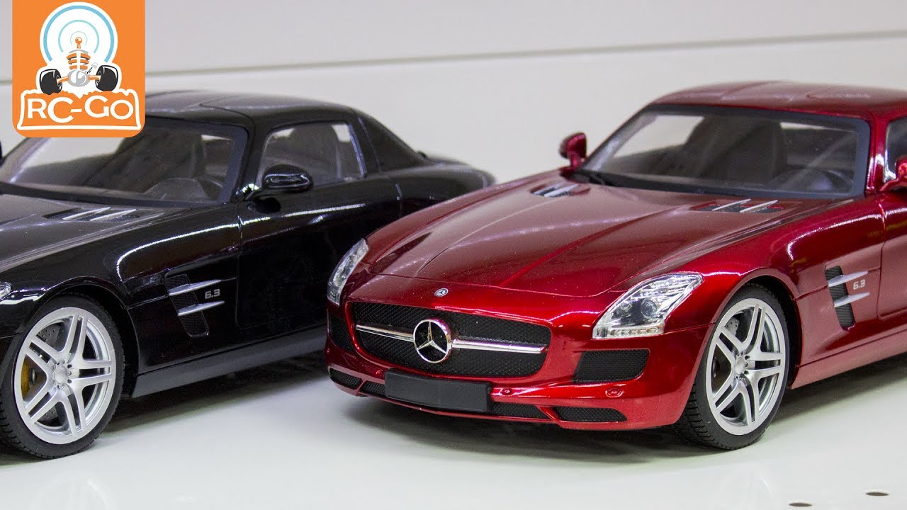 Радиоуправляемая машина MZ Mercedes-Benz SLS 1:14 - YouTube