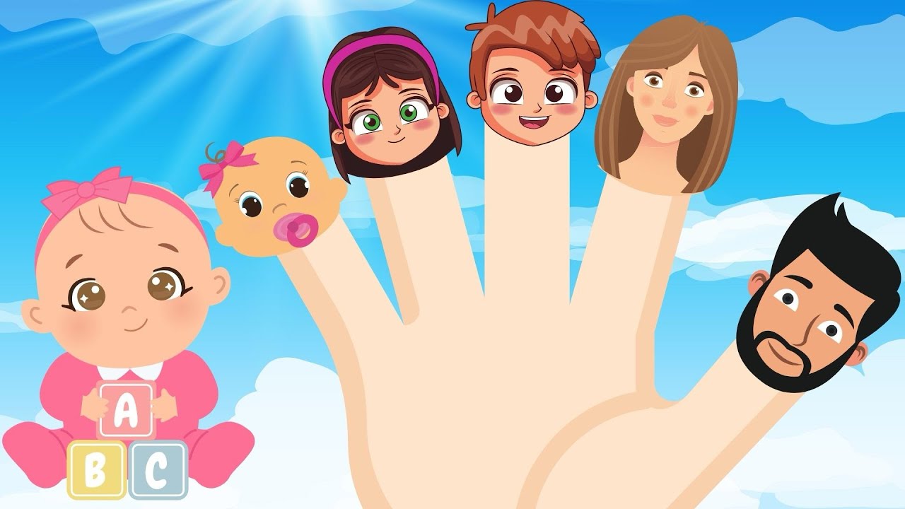 The Finger Family Song | Daddy Finger Nursery Rhymes | Kids Songs - YouTube