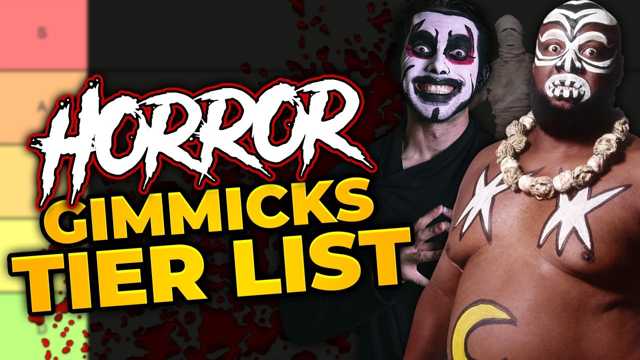 Ranking Random Horror Gimmicks | Wrestling Tier List - YouTube