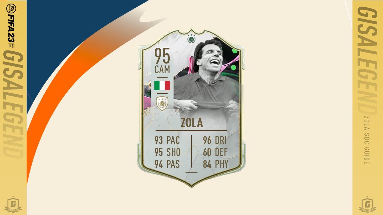 FIFA 23 Shapeshifters Icon Gianfranco Zola SBC Guide – 95 Rated, 325k ...
