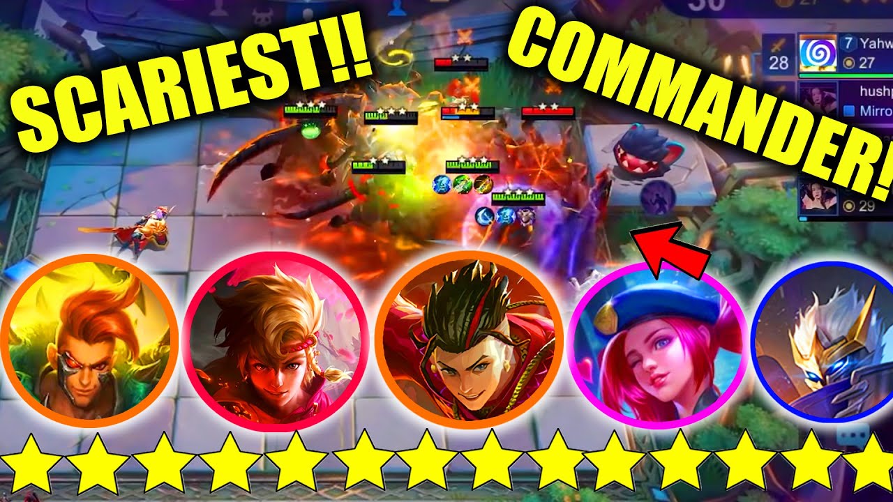 99% PERCENT OF PLAYERS DOESNT USE THIS SCARY COMMANDER NOW BUT THIS IS ...