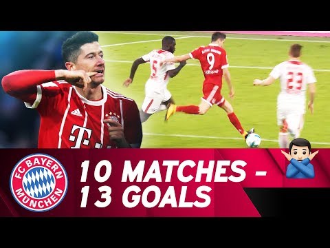 10 Matches - 13 Goals | Lewandowski at Home in 2017/18 so far! 🔥