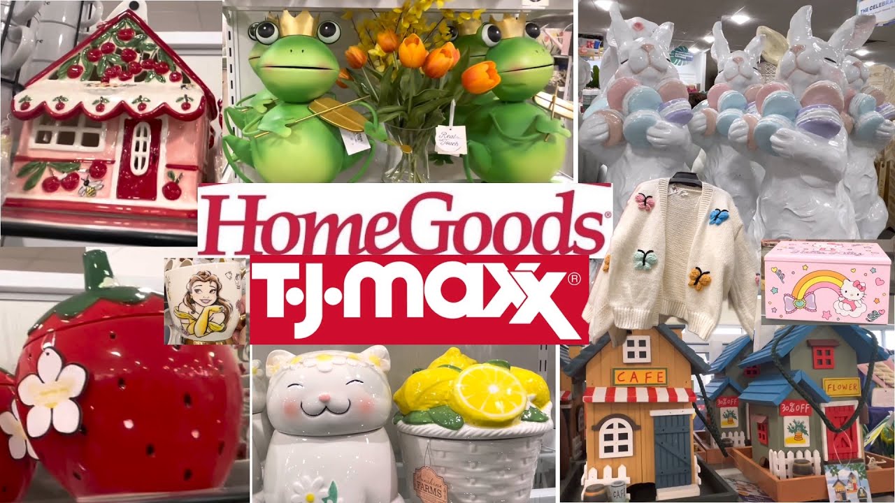 All New Beautiful SPRING EASTER SHOP WITH ME @ HOMEGOODS/TJ MAXX! Good ...