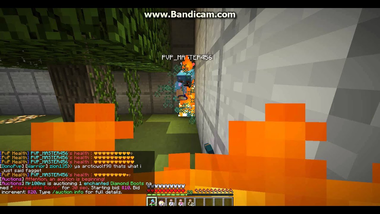PVP_MASTER456 Hacking using 1 hit Gapples - YouTube