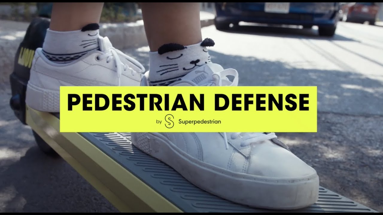 Pedestrian Defense - LINK Scooters by Superpedestrian - YouTube