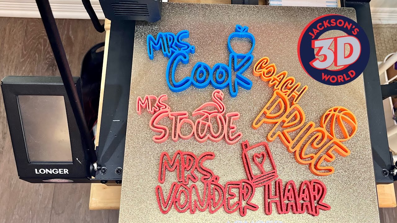 Designing Bubble Name Blocks in @canva for my @Longerofficial 3D ...